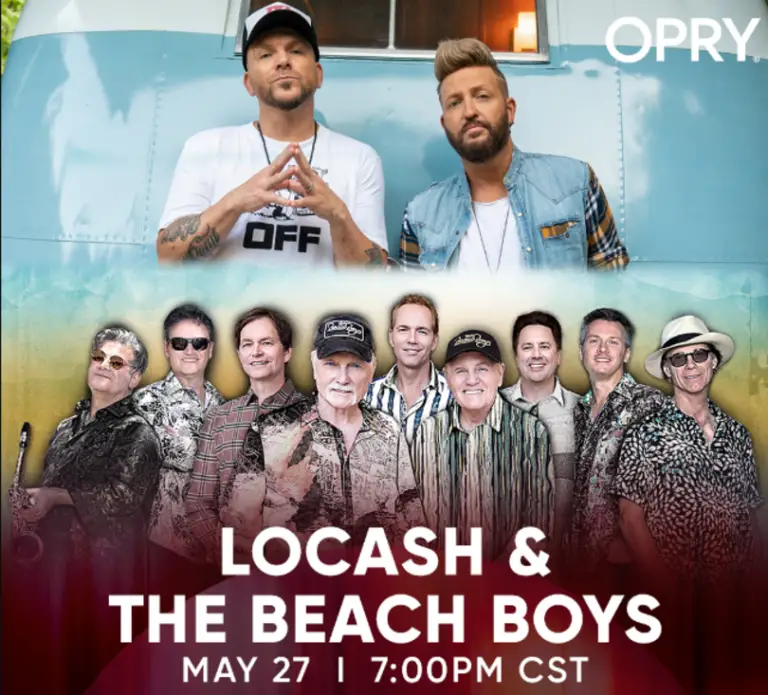 LOCASH and The Beach Boys Announce Joint Grand Ole Opry Performance