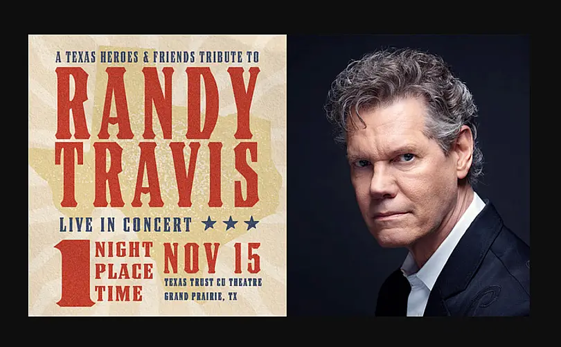 Randy Travis To Be Honored With Texas Tribute Concert