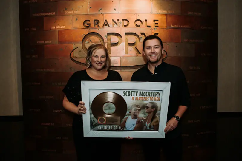 Scotty McCreery Celebrates 'It Matters To Her' Striking Gold