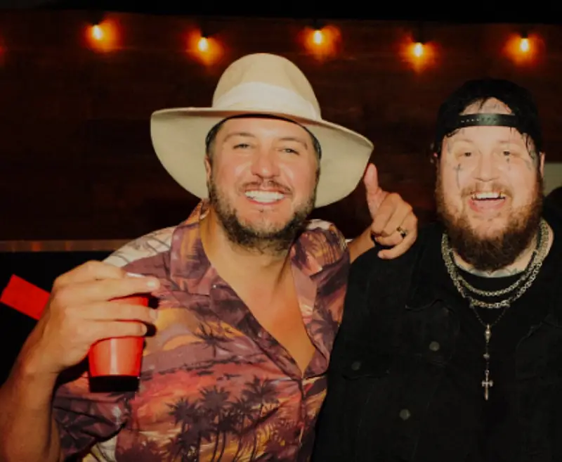 Jelly Roll Celebrates Career Milestone, Thanks to Luke Bryan Jelly Roll Celebrates Career Milestone, Thanks to Luke Bryan