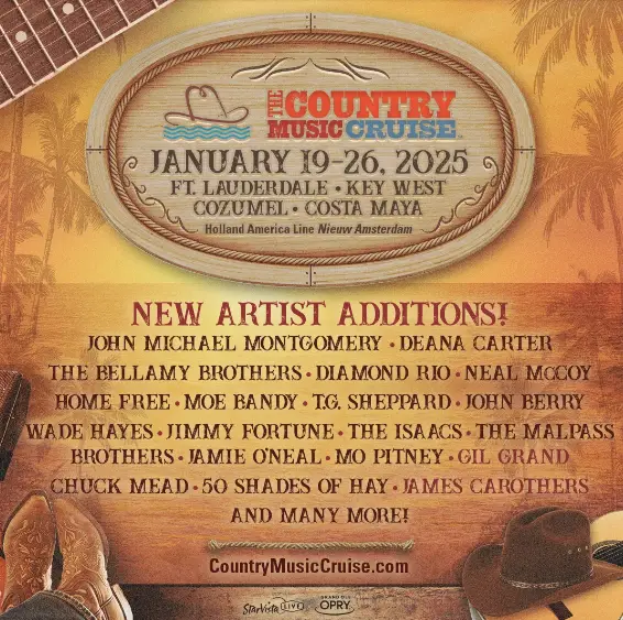 The Isaacs 'Can't Wait' to Embark on the 2025 Country Music Cruise [WATCH]