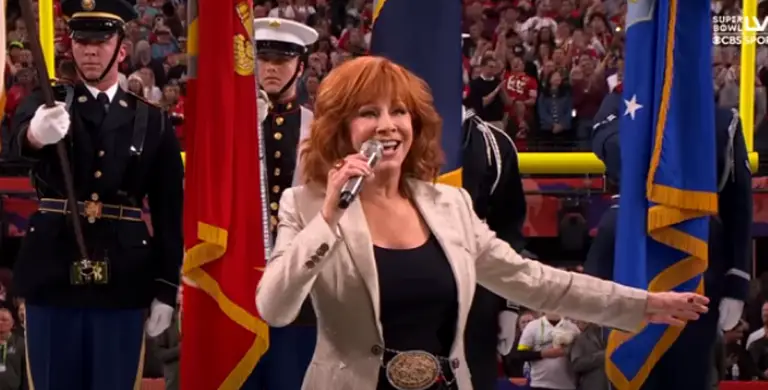 Reba McEntire Performs Stunning Version of the National Anthem at the Super Bowl
