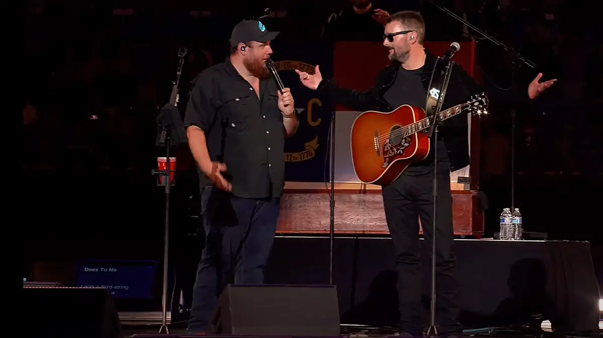 Luke Combs and Eric Church Honored With CRS Artist Humanitarian Award