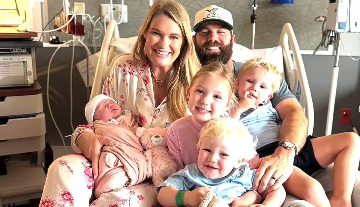 Jordan Davis and Wife Kristen Welcome 4th Child