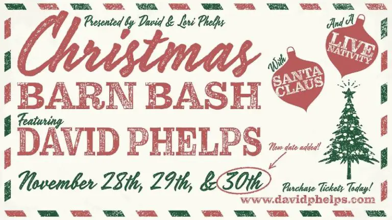 David Phelps Talks His Annual Christmas Barn Bash and Upcoming Holiday Tour